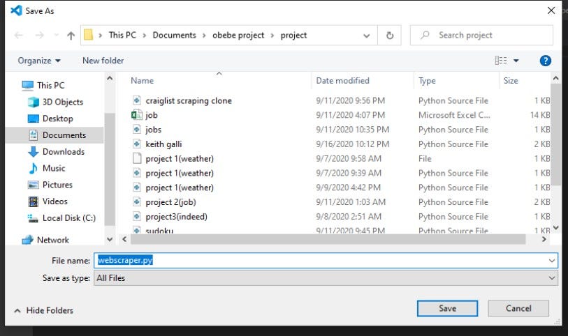 How to Build a Job Scrapper Using Python | by faith ojeabulu | The ...