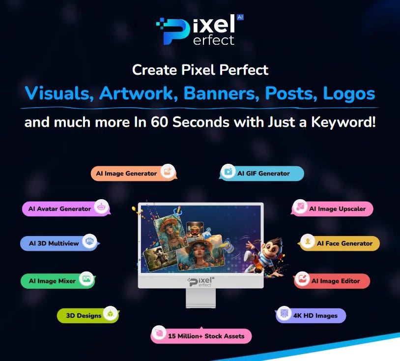 Ai Pixel Perfect — Visuals, Artwork, Banners, Posts, Logos In 60 ...