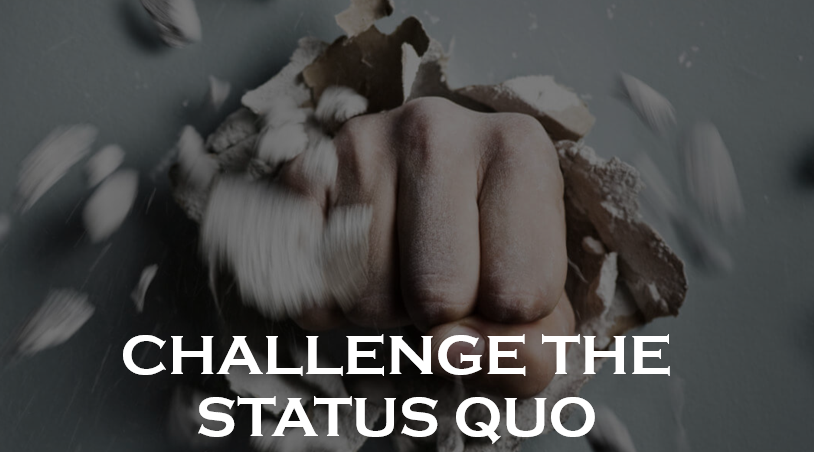 Challenge the Status Quo — Comfort Zone | by Felipe Lachter | Medium