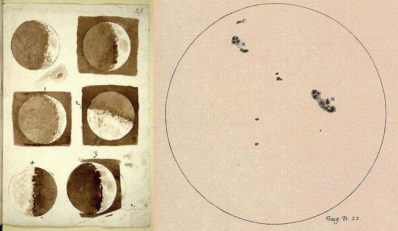 The aesthetics of Astronomy. Before the invention of the scientific ...