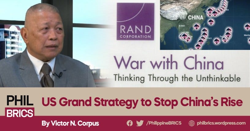 US Grand Strategy to Stop China’s Rise | by Philippine — BRICS ...