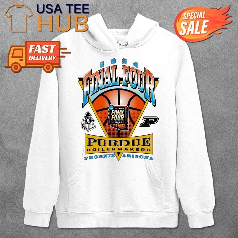 Purdue Boilermakers Final Four 2024 Basketball Phoenix Arizona shirt ...