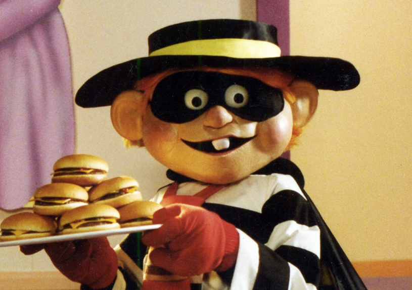 Hamburglar Mascot