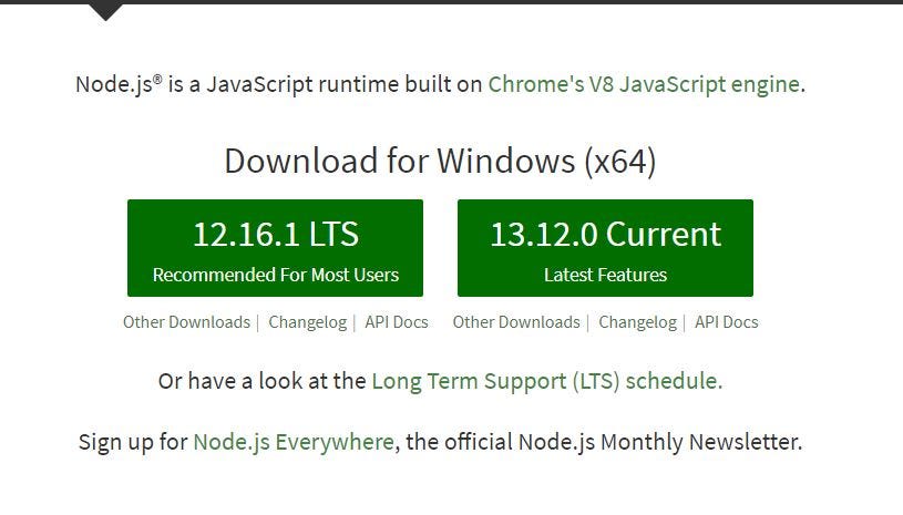 Start With Node Js. Step 1: Download Node Js | by Feel Free To Code ...