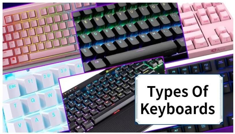 Keyboards can be categorized into several types based on their design, layout, and functionality ...