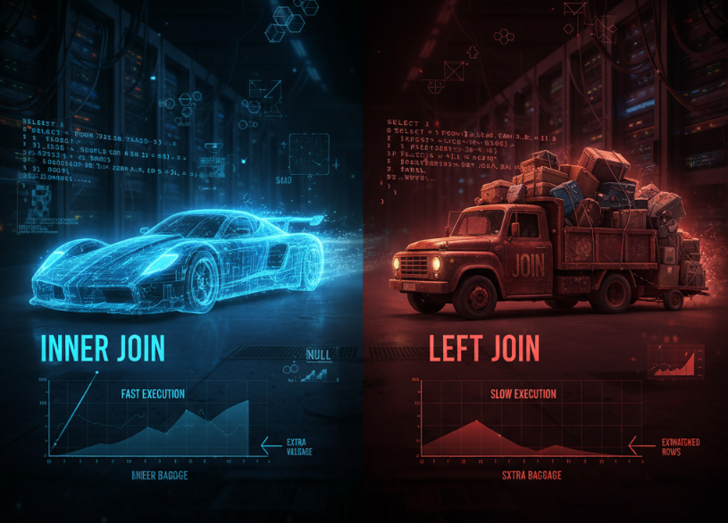 SQL Server’s Dirty Little Secret: JOIN vs. LEFT JOIN Performance | by Nagaraj | Sep, 2025 ...