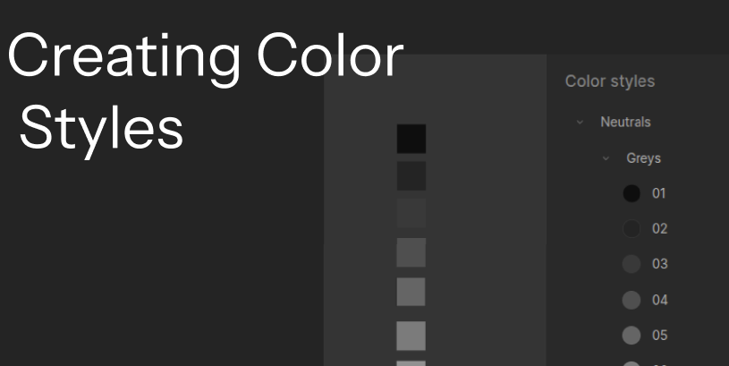 How I Name My Color Styles in Figma (With Grey Scale as an Example ...