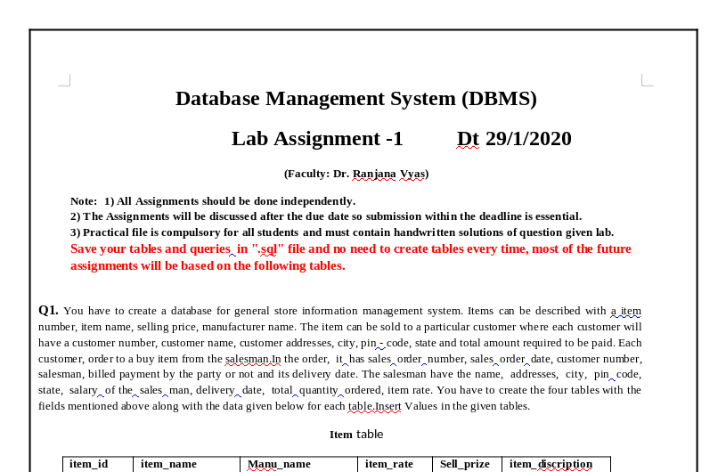 Automating my DBMS assignment with Python | by Soumyadeep Basu | Medium