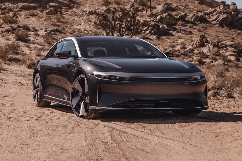Electric car lucid price store