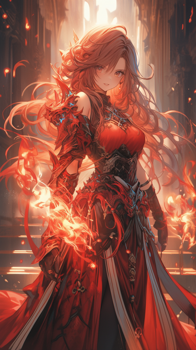 Cardaether Legacy — Reina Flameheart | by Cardaether | Nov, 2023 | Medium