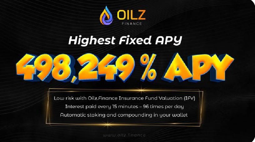 OILZ FINANCE: A new financial protocol that gives $Oilz token holders the highest stable profit ...
