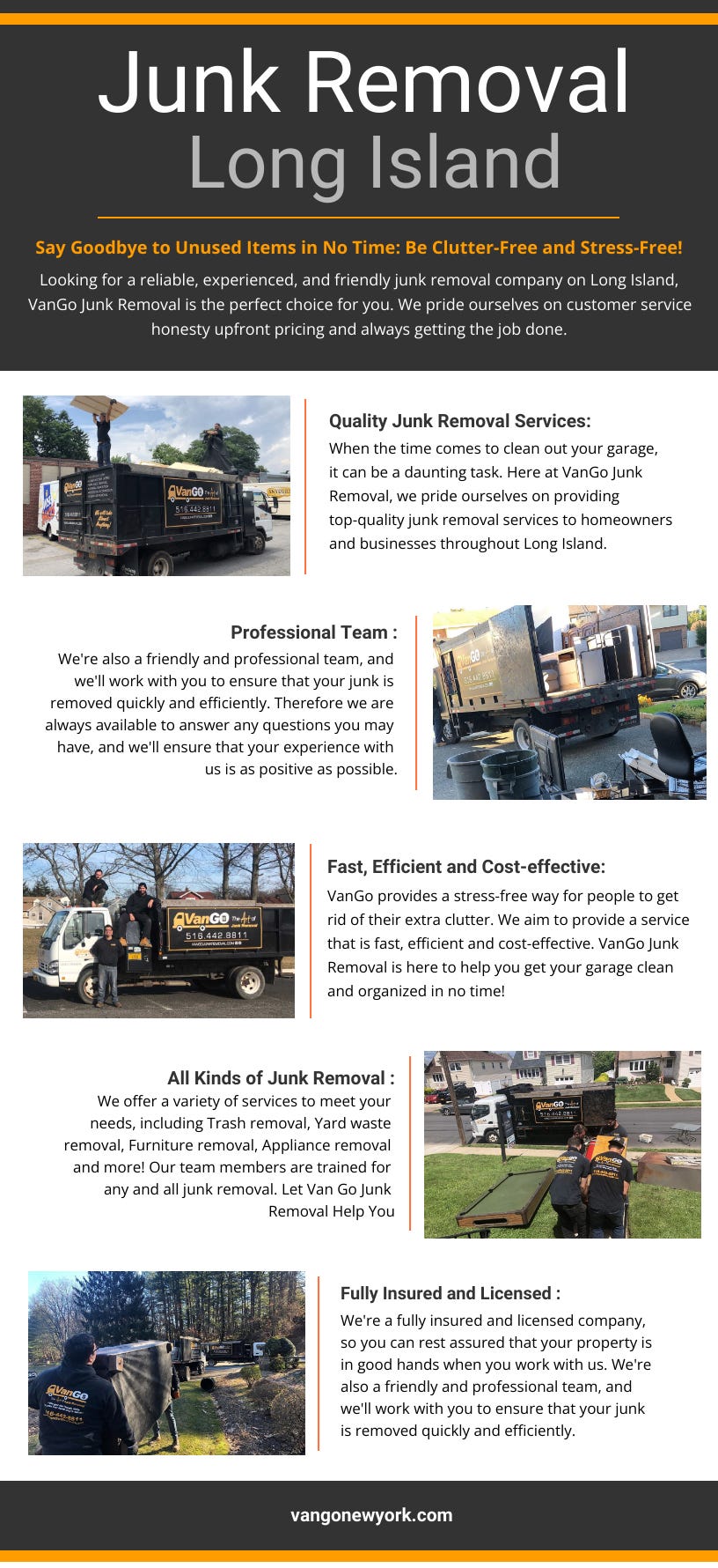 Junk Removal Long Island - VanGo Junk Removal - Medium