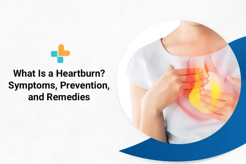 What Is a Heartburn? Symptoms, Prevention, and Remedies - Singhypooja ...