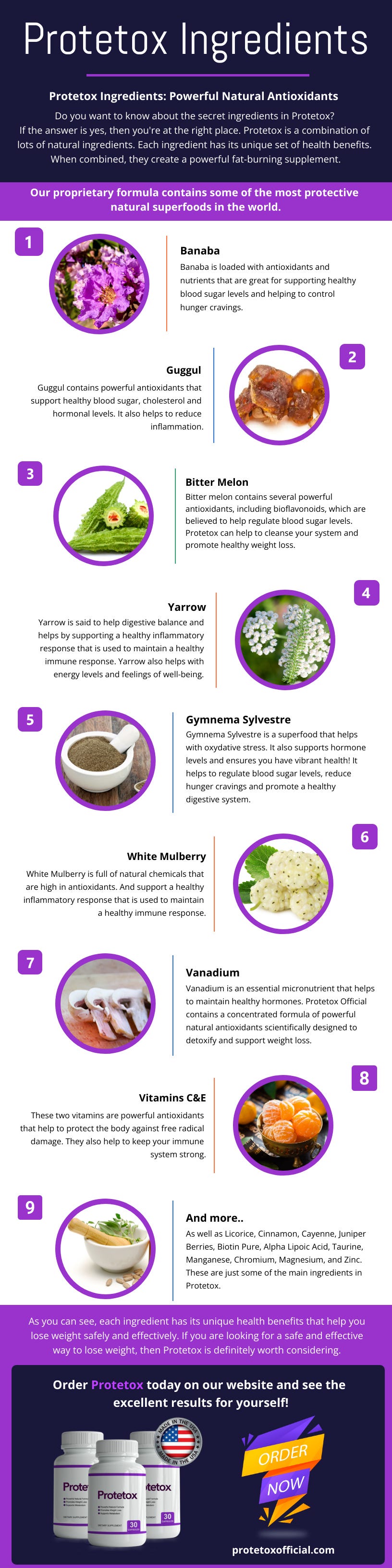 Protetox Ingredients. Protetox: The Natural Solution for Safe… | by ...