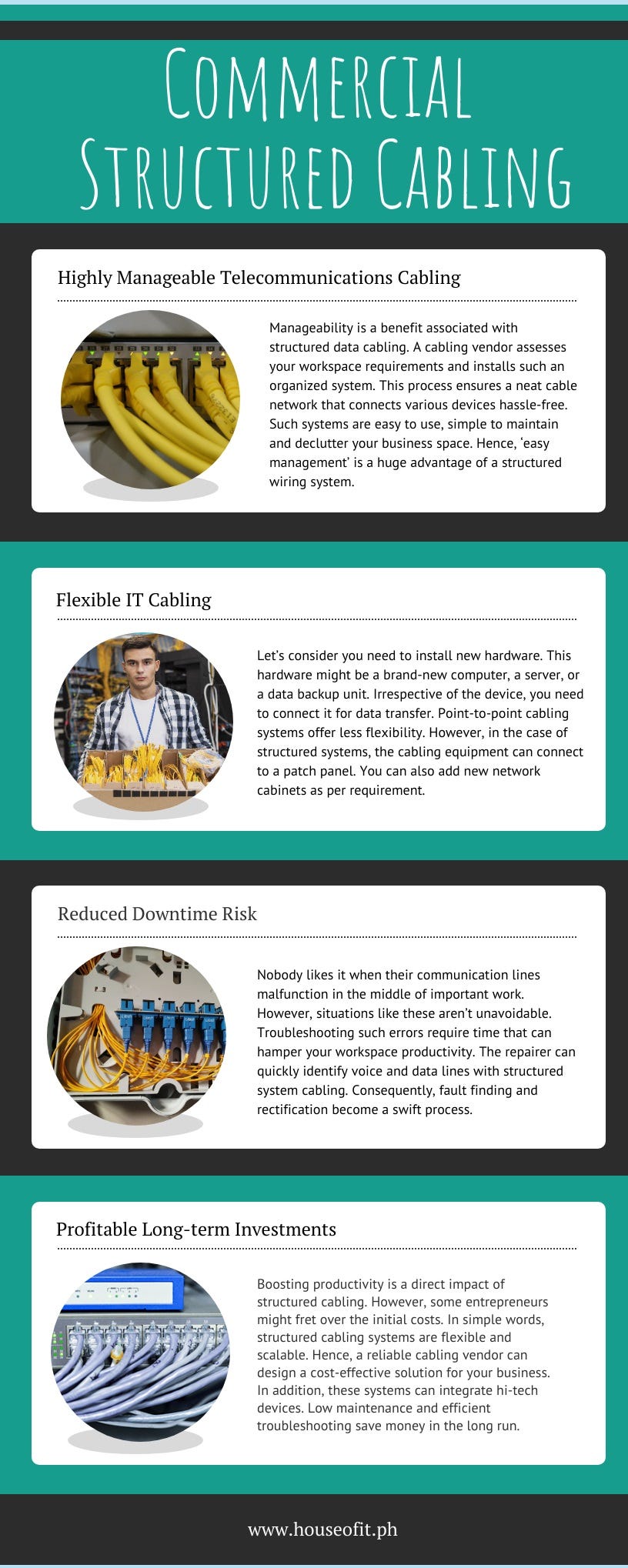 Commercial Structured Cabling - House of IT - Medium