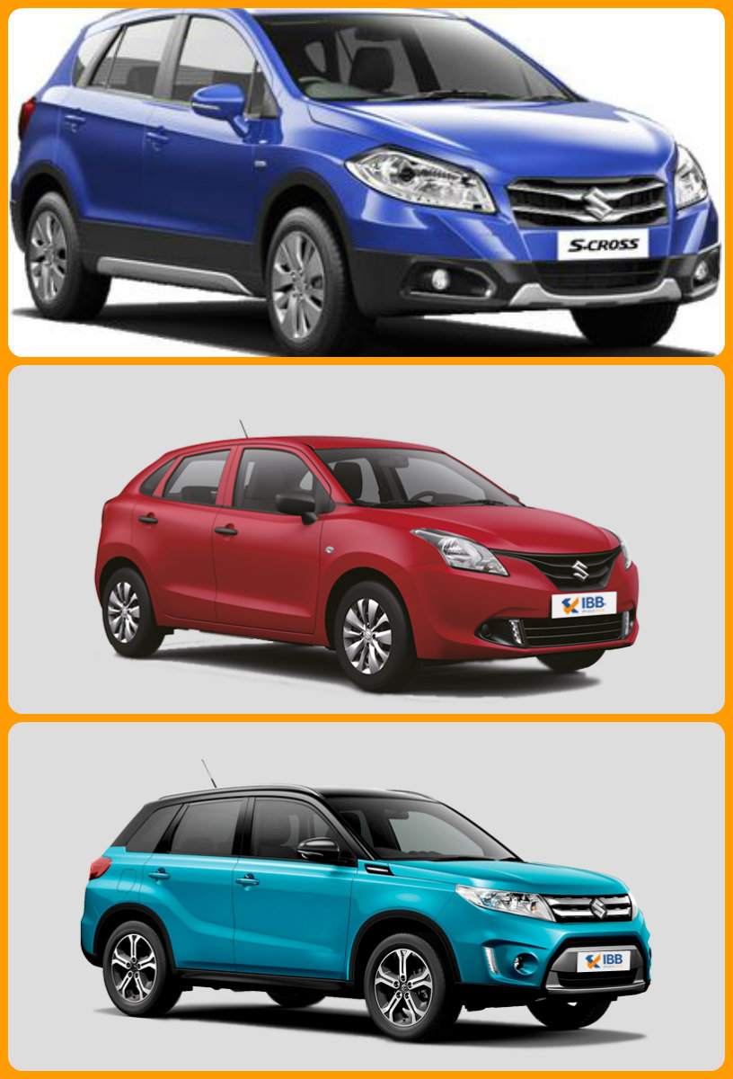 Battle and Comparison — Baleno Vs Vitara Brezza Vs S-Cross | by ...