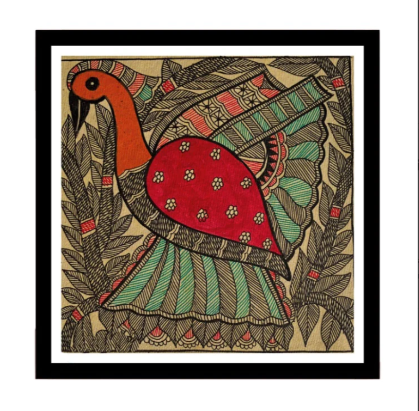 Madhubani Painting - Divya Sehgal - Medium