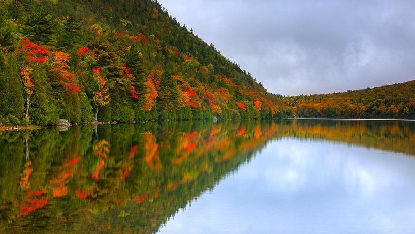 Bubble Pond in Acadia National Park: A Serene Symphony of Nature | by ...