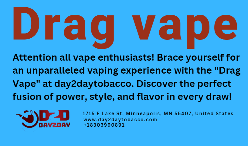 Drag Vape Unveil Unmatched Flavor at day2daytobacco - day2daytobacco ...