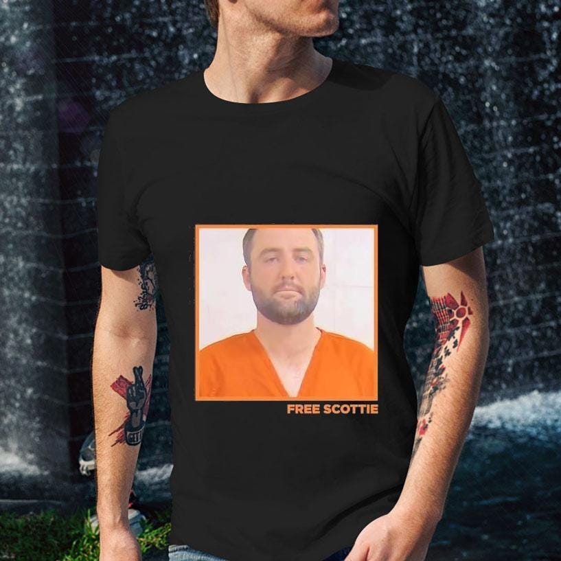 Free Scottie Scheffler Shirt - Dadmom - Medium