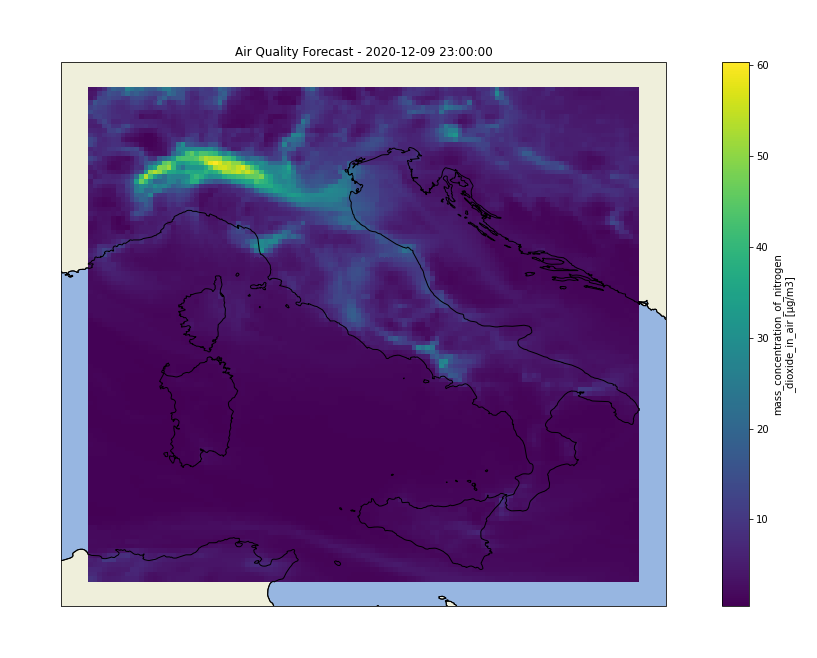 Air Quality Forecasts. How to create an animation in Python… | by Luigi ...