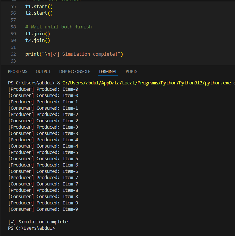 Process Synchronization: A Simple Python Simulation | by Abdulghafar Abdulahi | Operating System ...