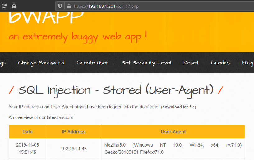 Inyección SQL Almacenada bWAPP. Hace muchos años atrás (4 o 5), cuando ...