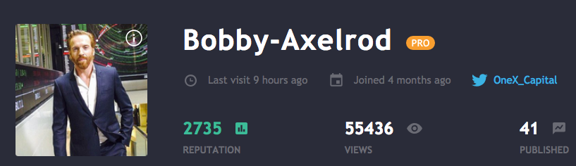 Interview With Bobby Axelrod (@OneX_Capital) | by Daily Bit | The Daily ...