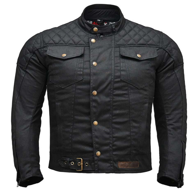 Stellar Waxed Cotton Textile Waterproof Motorcycle Jackets ...