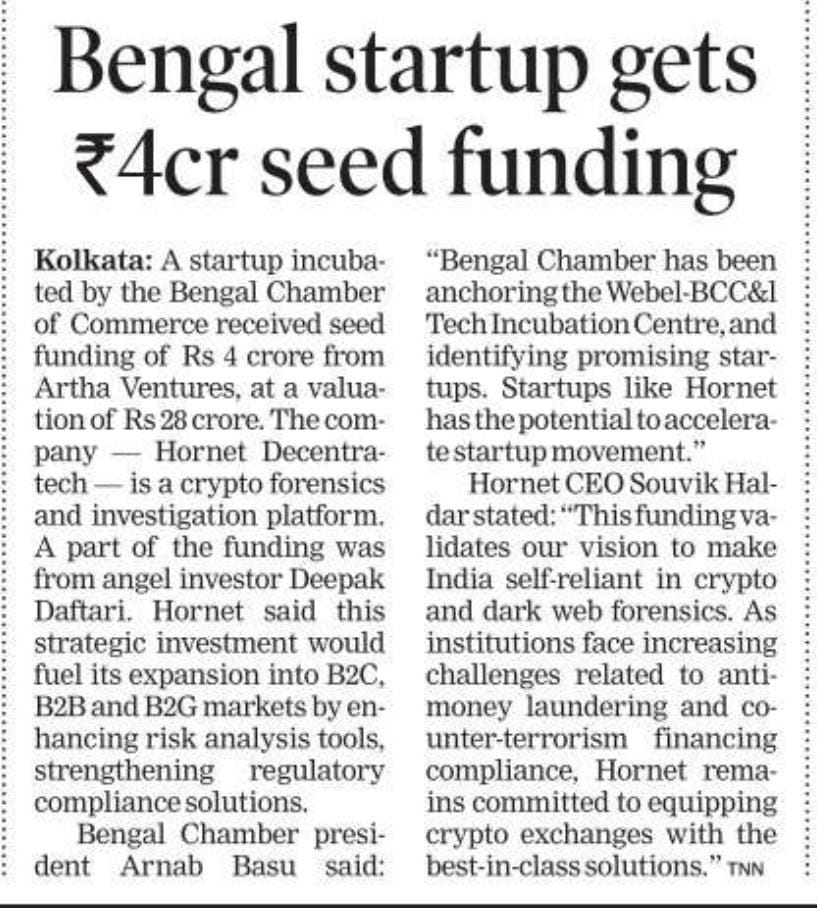 Hornet’s Journey: From Passion to Recognition | by Souvik Haldar ...