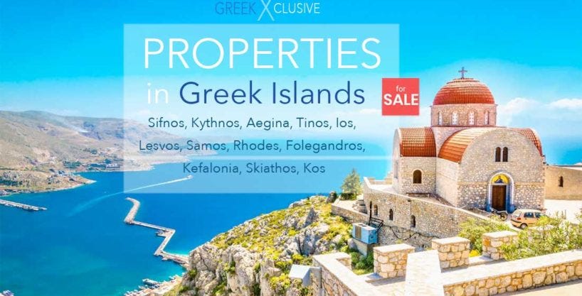 Properties in Greek Islands, Homes for Sale in Greek Islands - Kostas ...