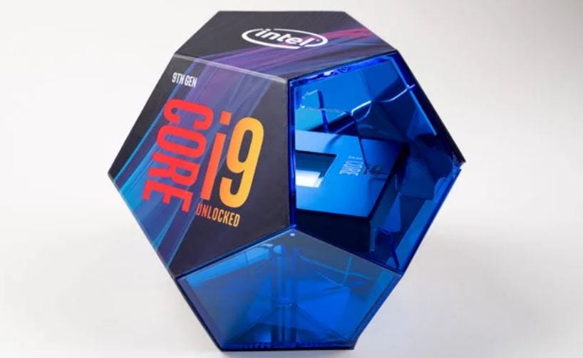 Intel launches the 9th generation processor with support up to 128 GB ...