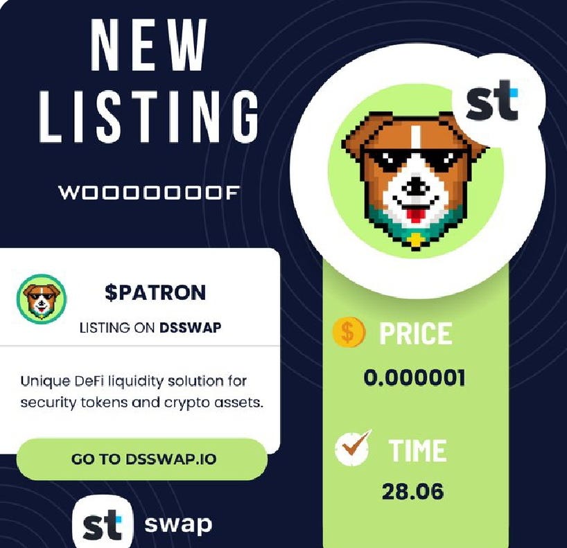 PATRON Doge DAF: The next-gen experimental meme token used for engaging ...