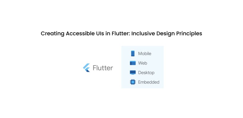 Creating Accessible UIs In Flutter: Inclusive Design Principles | by Umesh Palshikar | Jan, 2024 ...