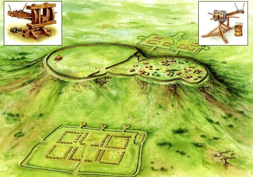 The Fascinating Roman Siege of Scottish Fort in Burnswark | Short History