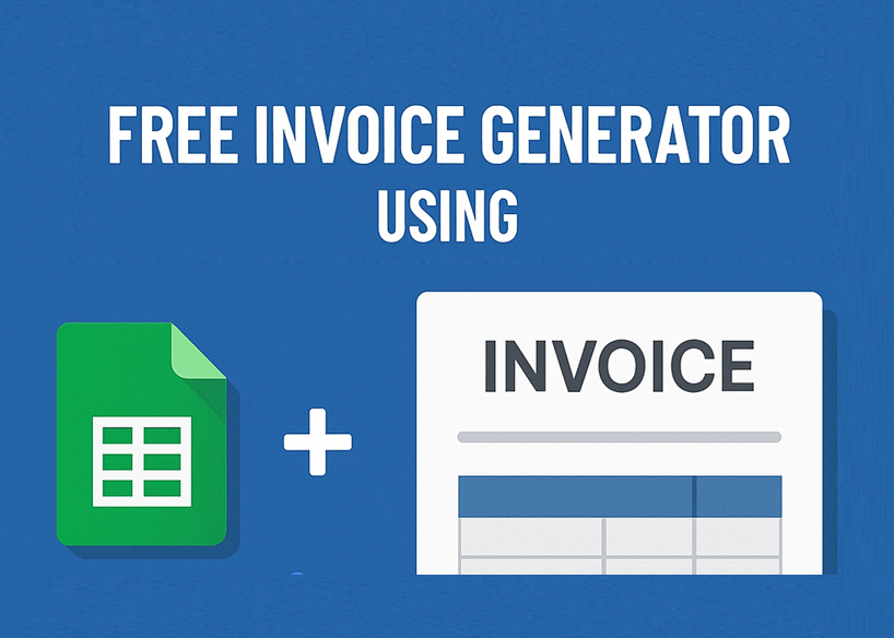 How to Create a Free Invoice Generator Using Google Sheets and Apps Script — No More Expensive ...
