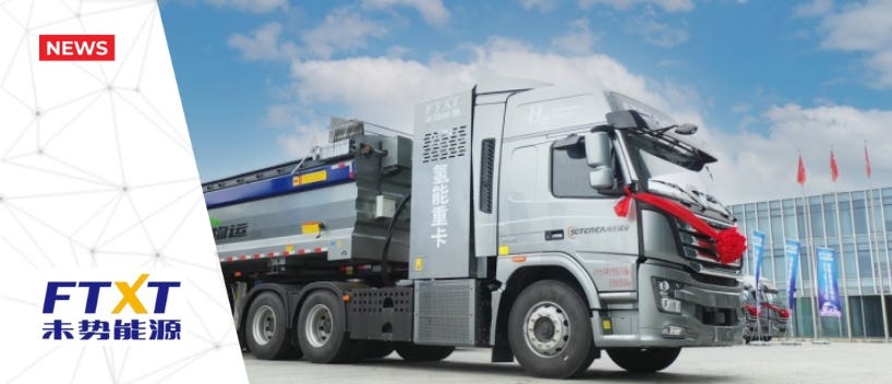 GMW-FTXT Launches World’s First Hydrogen-Powered Wing Van Truck Fleet ...