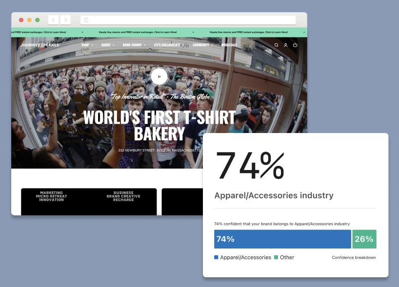 Classifying Industry at Signup. The machine learning model we built to ...
