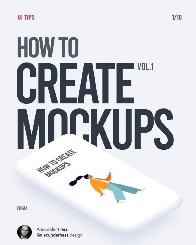How to design minimalistic clay mockups. Part 1. Front | by Ruslan ...