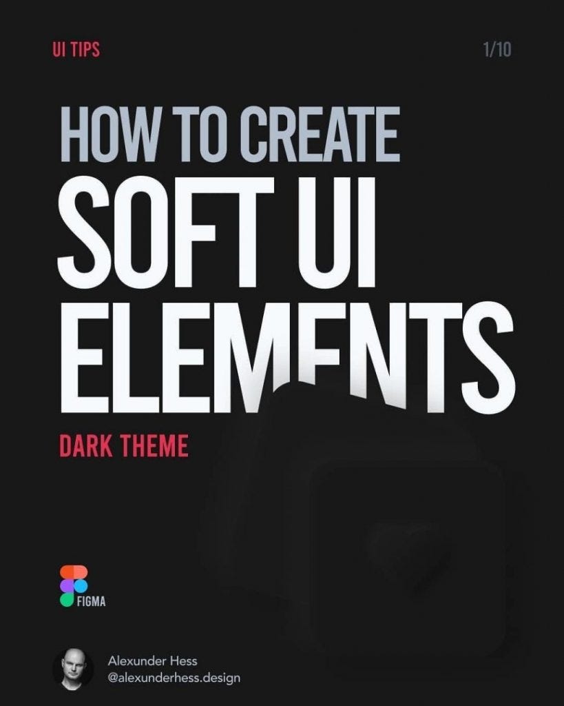 How to Сreate Soft UI Elements. How to Сreate Soft UI Elements 🌀 | by ...