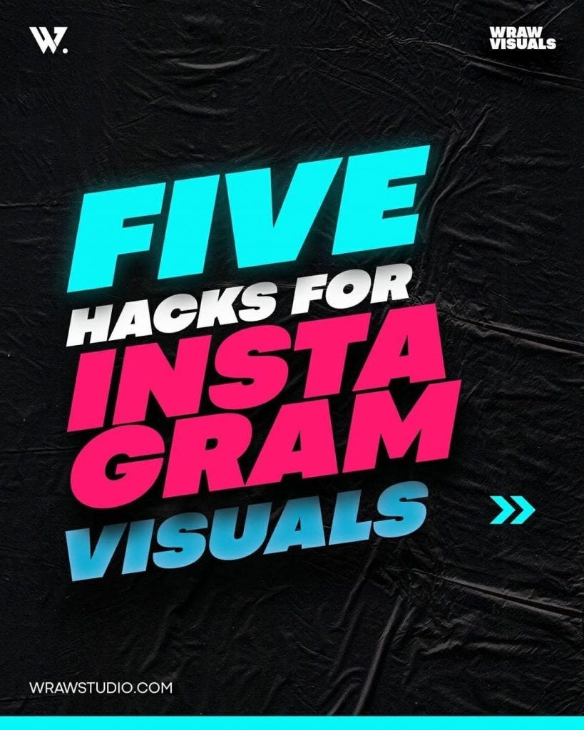 5 Design Hacks for Better Visuals on Instagram | by Ruslan Galba ...
