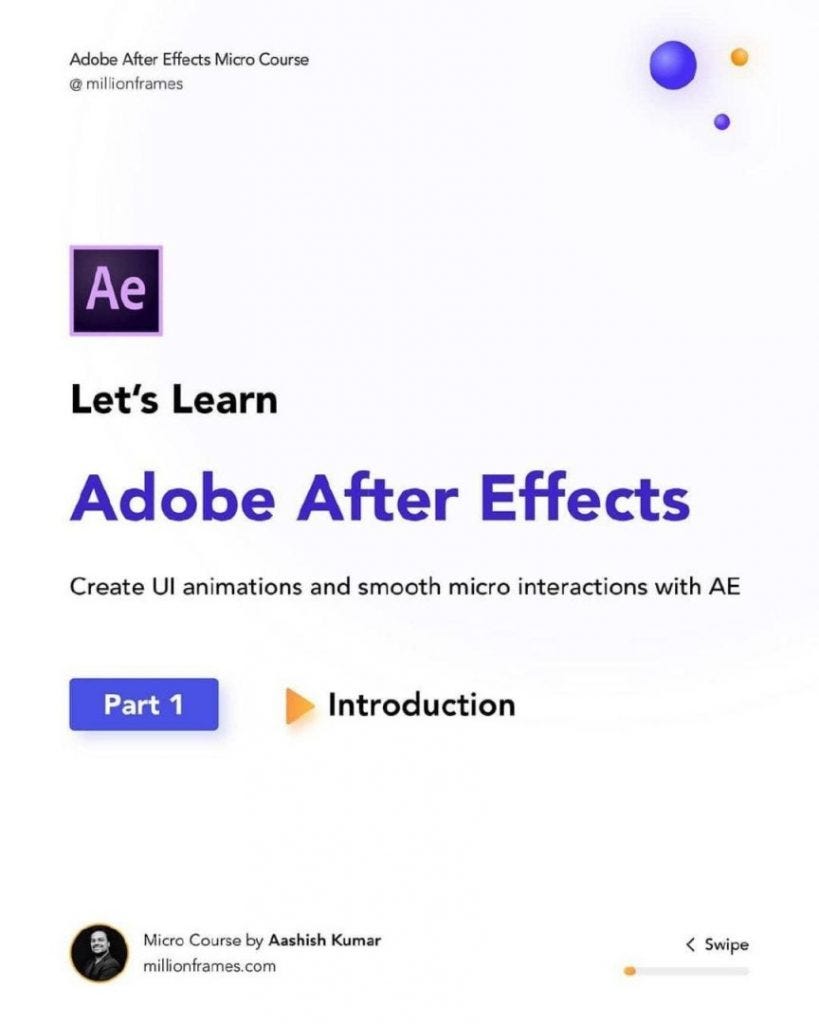 Introducing Adobe After Effects Micro Course. Pt. 1 | by Ruslan Galba ...