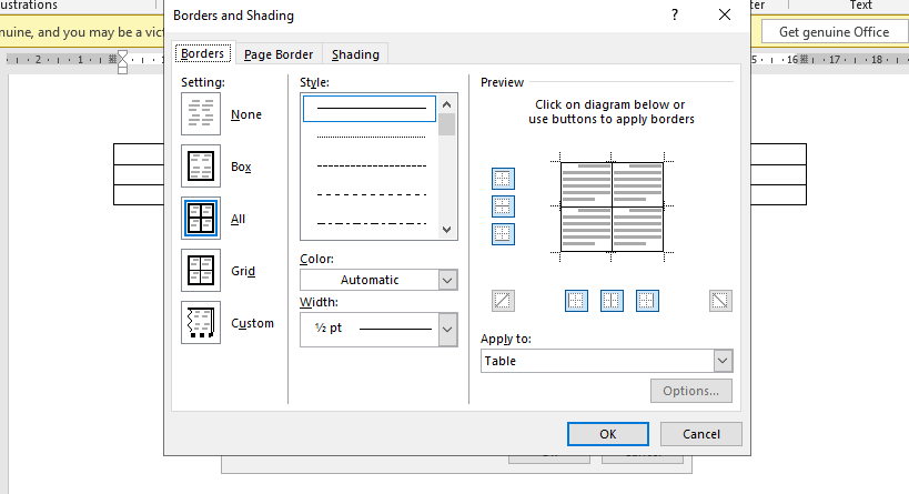 Day_6 Border and shading,Margins and orientations pada Ms.word | by da ...