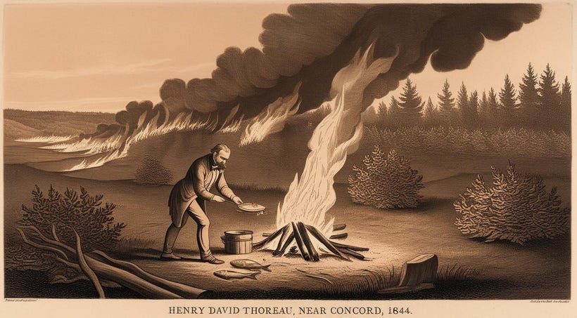 April 30: The day Henry David Thoreau set the forest — and his ...
