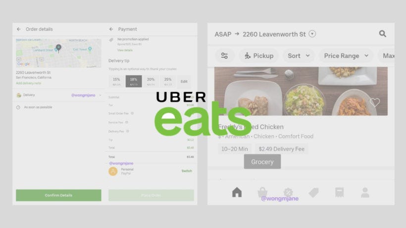Uber Eats new ‘Grocery’ tab and ‘Delivery tip’ would be functioning ...