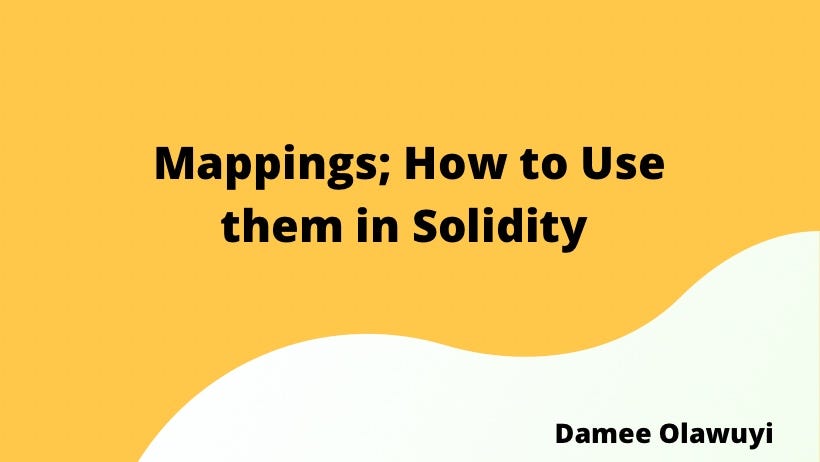 Mappings; When to MAP Data.. Mapping is a reference data type… | by ...
