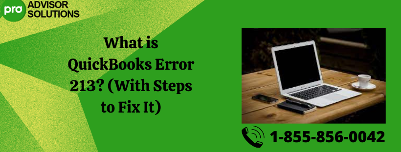 QuickBooks Error 213 Occurs? | Fix with best resolutions - Allanramsay - Medium