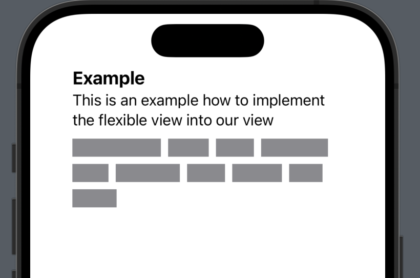 Swiftui A View That Creates Another Row If Theres Not Enough Width