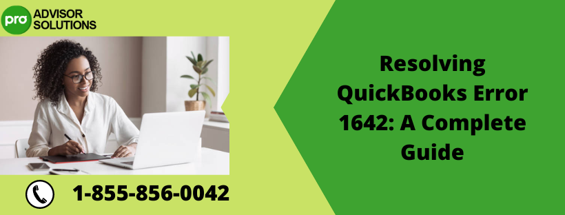 Step-by-Step Fix for QuickBooks Error Code 1642 - Mike Jeson - Medium
