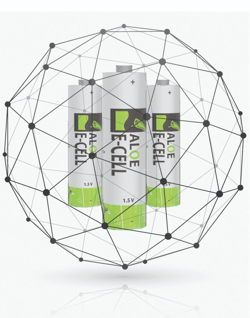 Introducing ALOE E-CELL: World’s first aloe vera powered batteries | by ...